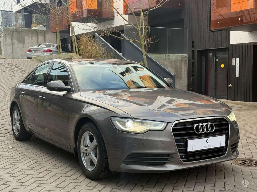 Brūns Audi A6 2013 Kauņa, ar dzinēja tilpumu 1.97 L un nobraukumu 239 tūkst. km par 8950 €, foto 1 vietnē AUTOMOTO.COM.LV
