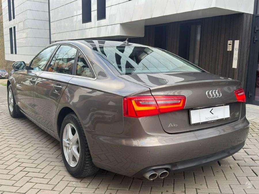 Brown Audi A6 2013 in Kaunas, with an engine capacity of 1.97 L and mileage of 239 thousand km for 8950 €, photo 6 on AUTOMOTO.COM.LV