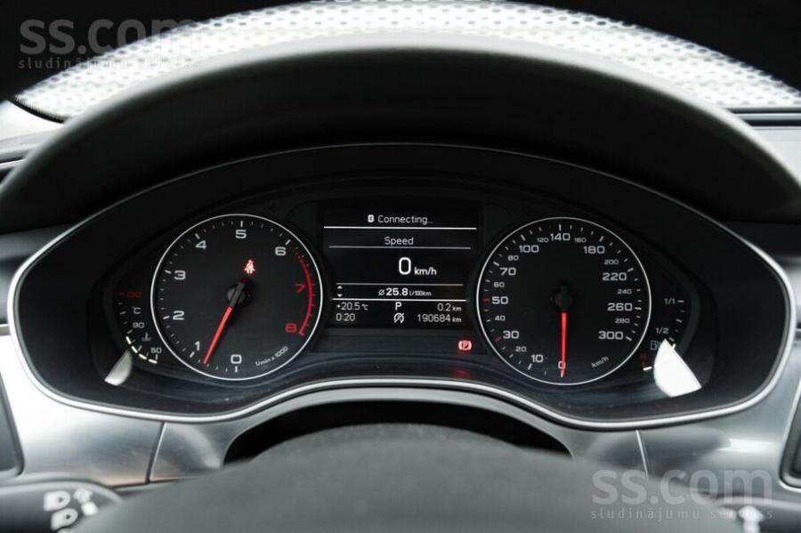 Brūns Audi A6 2013 Rīga, ar dzinēja tilpumu 2.80 L un nobraukumu 191 tūkst. km par 9900 €, foto 14 vietnē AUTOMOTO.COM.LV