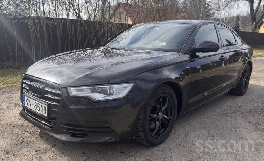 Brown Audi A6 2013 in Riga, with an engine capacity of 3.00 L and mileage of 470 thousand km for 6550 €, photo 1 on AUTOMOTO.COM.LV