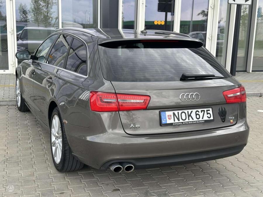 Brūns Audi A6 2013 Viļņa, ar dzinēja tilpumu 1.97 L un nobraukumu 351 tūkst. km par 8500 €, foto 5 vietnē AUTOMOTO.COM.LV