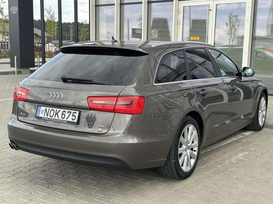 Brūns Audi A6 2013 Viļņa, ar dzinēja tilpumu 1.97 L un nobraukumu 351 tūkst. km par 8500 €, foto 7 vietnē AUTOMOTO.COM.LV
