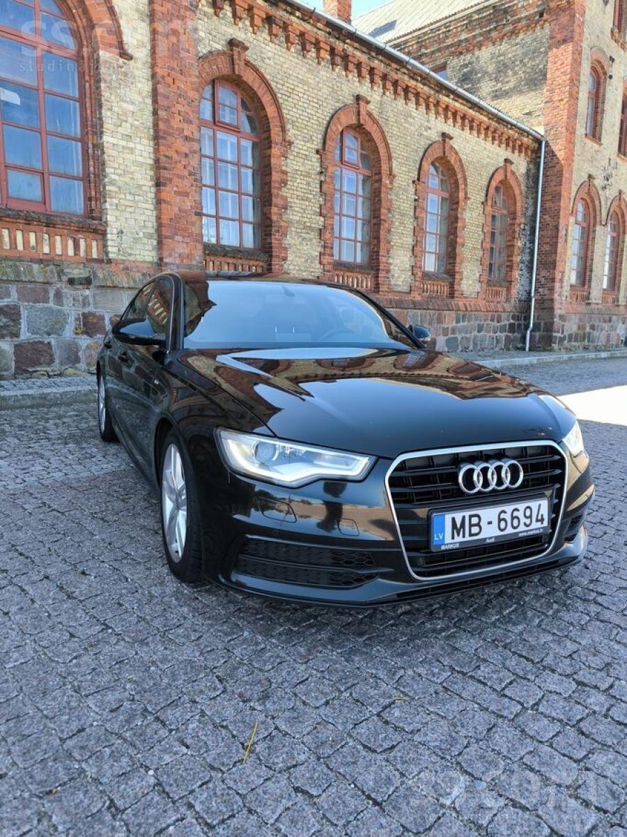 Brown Audi A6 2014 in Ventspils, with an engine capacity of 2.00 L and mileage of 211 thousand km for 10000 €, photo 3 on AUTOMOTO.COM.LV