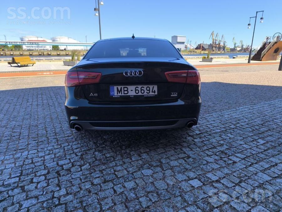 Brown Audi A6 2014 in Ventspils, with an engine capacity of 2.00 L and mileage of 211 thousand km for 10000 €, photo 7 on AUTOMOTO.COM.LV