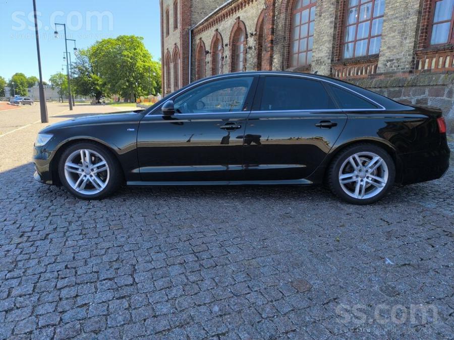 Brown Audi A6 2014 in Ventspils, with an engine capacity of 2.00 L and mileage of 211 thousand km for 10000 €, photo 8 on AUTOMOTO.COM.LV
