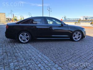 Brown Audi A6 2014 in Ventspils, with an engine capacity of 2.00 L and mileage of 211 thousand km for 10000 €, photo 9 on AUTOMOTO.COM.LV