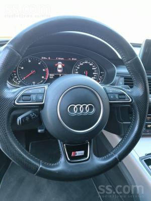 Brown Audi A6 2014 in Ventspils, with an engine capacity of 2.00 L and mileage of 211 thousand km for 10000 €, photo 10 on AUTOMOTO.COM.LV