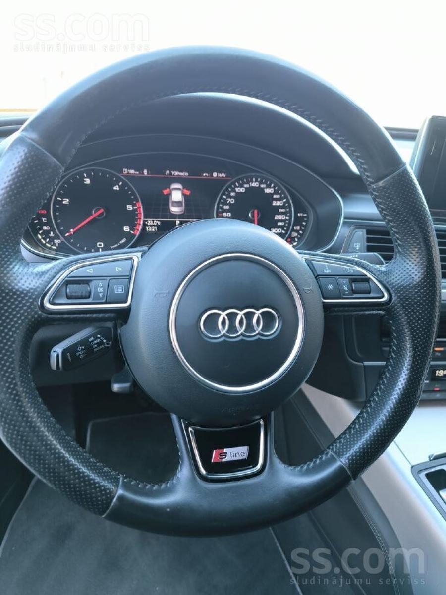Brown Audi A6 2014 in Ventspils, with an engine capacity of 2.00 L and mileage of 211 thousand km for 10000 €, photo 10 on AUTOMOTO.COM.LV