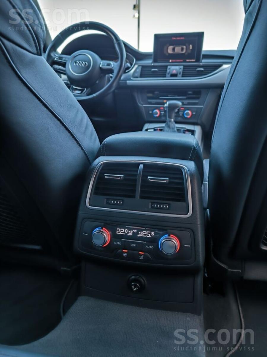 Brown Audi A6 2014 in Ventspils, with an engine capacity of 2.00 L and mileage of 211 thousand km for 10000 €, photo 12 on AUTOMOTO.COM.LV