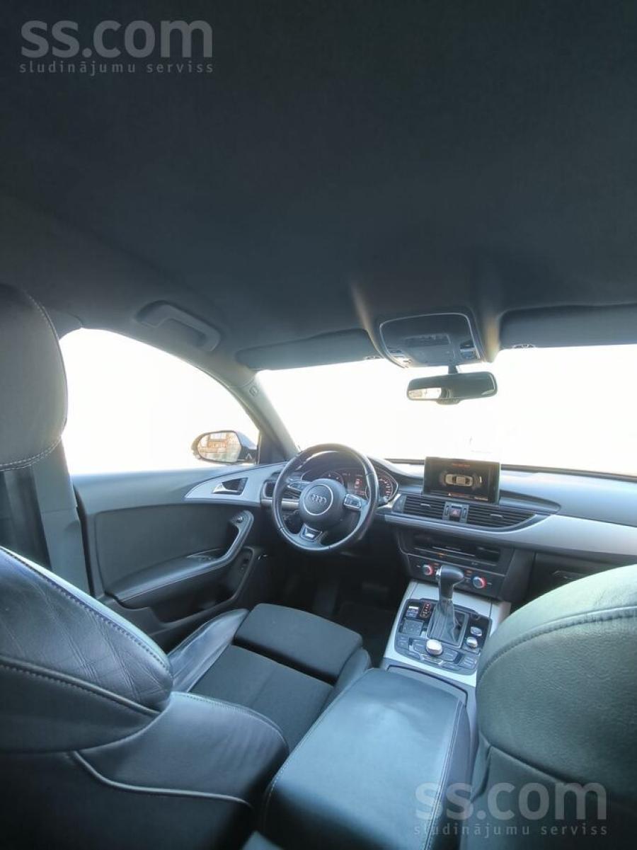 Brown Audi A6 2014 in Ventspils, with an engine capacity of 2.00 L and mileage of 211 thousand km for 10000 €, photo 13 on AUTOMOTO.COM.LV
