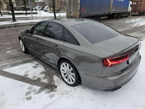 Brown Audi A6 2015 in Vilnius, with an engine capacity of 3.00 L and mileage of 299 thousand km for 16500 €, photo 5 on AUTOMOTO.COM.LV