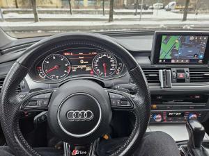Brown Audi A6 2015 in Vilnius, with an engine capacity of 3.00 L and mileage of 299 thousand km for 16500 €, photo 13 on AUTOMOTO.COM.LV