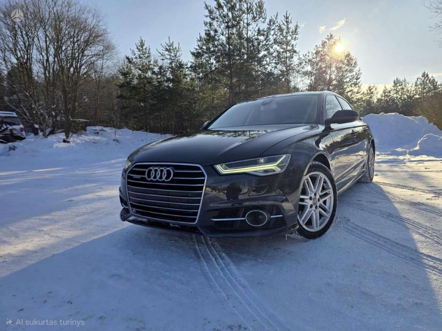 Brūns Audi A6 2015 Viļņa, ar dzinēja tilpumu 2.97 L un nobraukumu 165 tūkst. km par 15800 €, foto 1 vietnē AUTOMOTO.COM.LV