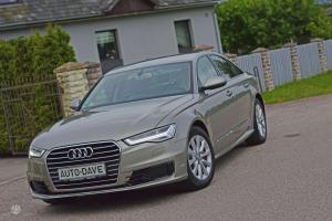 Brown Audi A6 2015 in Vilnius, with an engine capacity of 3.00 L and mileage of 32 thousand km for 16650 €, photo  on AUTOMOTO.COM.LV