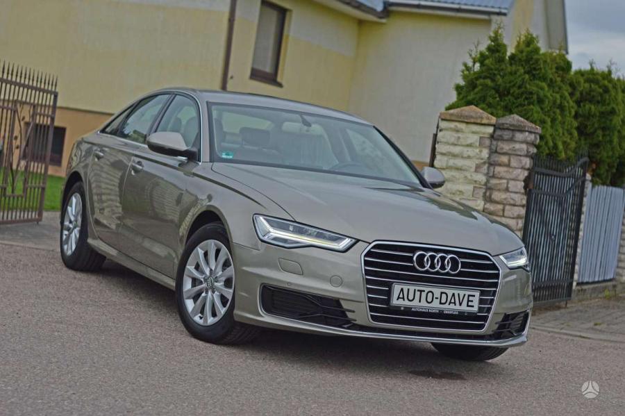 Brown Audi A6 2015 in Vilnius, with an engine capacity of 3.00 L and mileage of 32 thousand km for 16650 €, photo 3 on AUTOMOTO.COM.LV