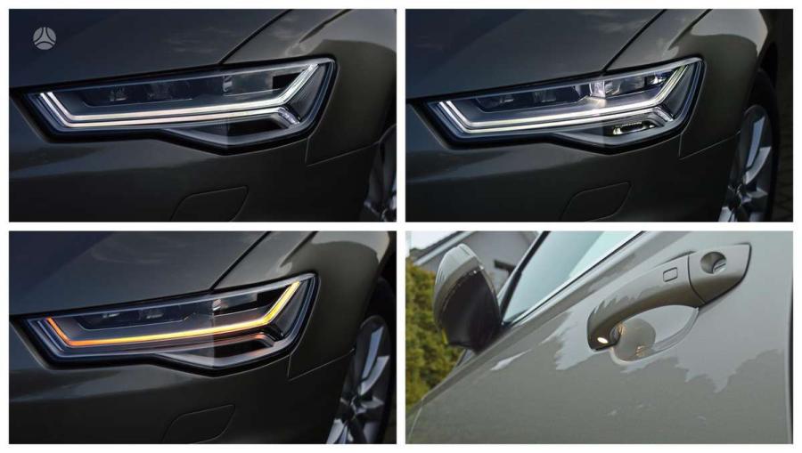 Brown Audi A6 2015 in Vilnius, with an engine capacity of 3.00 L and mileage of 32 thousand km for 16650 €, photo 34 on AUTOMOTO.COM.LV