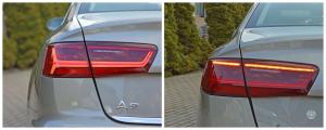 Brown Audi A6 2015 in Vilnius, with an engine capacity of 3.00 L and mileage of 32 thousand km for 16650 €, photo 35 on AUTOMOTO.COM.LV