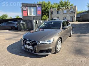 Brown Audi A6 2015 in Riga, with an engine capacity of 3.00 L and mileage of 193 thousand km for 15290 €, photo  on AUTOMOTO.COM.LV