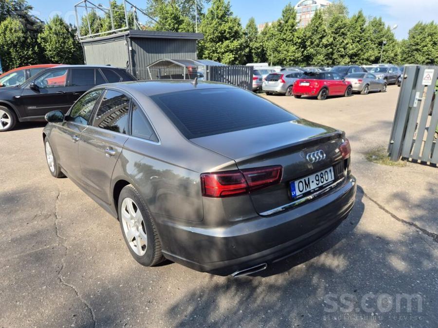 Brown Audi A6 2015 in Riga, with an engine capacity of 3.00 L and mileage of 193 thousand km for 15290 €, photo 9 on AUTOMOTO.COM.LV
