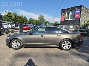 Brown Audi A6 2015 in Riga, with an engine capacity of 3.00 L and mileage of 193 thousand km for 15290 €, photo 10 on AUTOMOTO.COM.LV