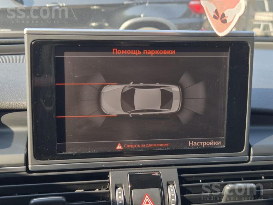 Brown Audi A6 2015 in Riga, with an engine capacity of 3.00 L and mileage of 193 thousand km for 15290 €, photo 19 on AUTOMOTO.COM.LV