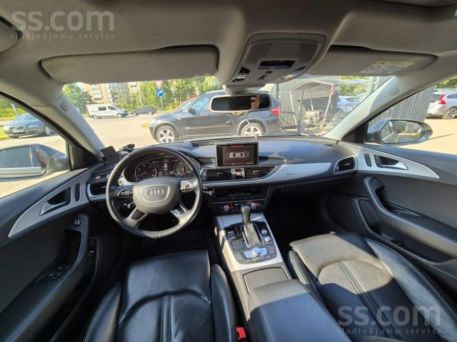 Brown Audi A6 2015 in Riga, with an engine capacity of 3.00 L and mileage of 193 thousand km for 15290 €, photo 20 on AUTOMOTO.COM.LV