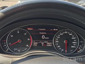 Brown Audi A6 2015 in Riga, with an engine capacity of 3.00 L and mileage of 193 thousand km for 15290 €, photo 24 on AUTOMOTO.COM.LV