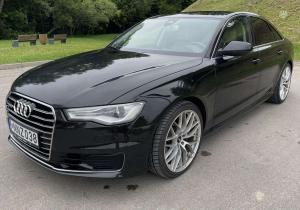 Brown Audi A6 2015 in Alytus, with an engine capacity of 2.97 L and mileage of 209 thousand km for 14200 €, photo  on AUTOMOTO.COM.LV