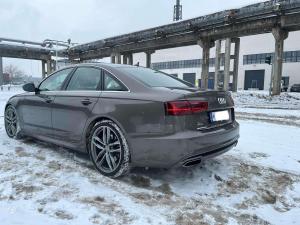 Brown Audi A6 2016 in Kaunas, with an engine capacity of 2.97 L and mileage of 210 thousand km for 16500 €, photo 2 on AUTOMOTO.COM.LV