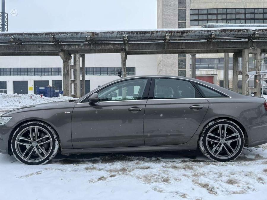 Brown Audi A6 2016 in Kaunas, with an engine capacity of 2.97 L and mileage of 210 thousand km for 16500 €, photo 3 on AUTOMOTO.COM.LV