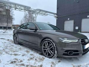 Brown Audi A6 2016 in Kaunas, with an engine capacity of 2.97 L and mileage of 210 thousand km for 16500 €, photo 6 on AUTOMOTO.COM.LV