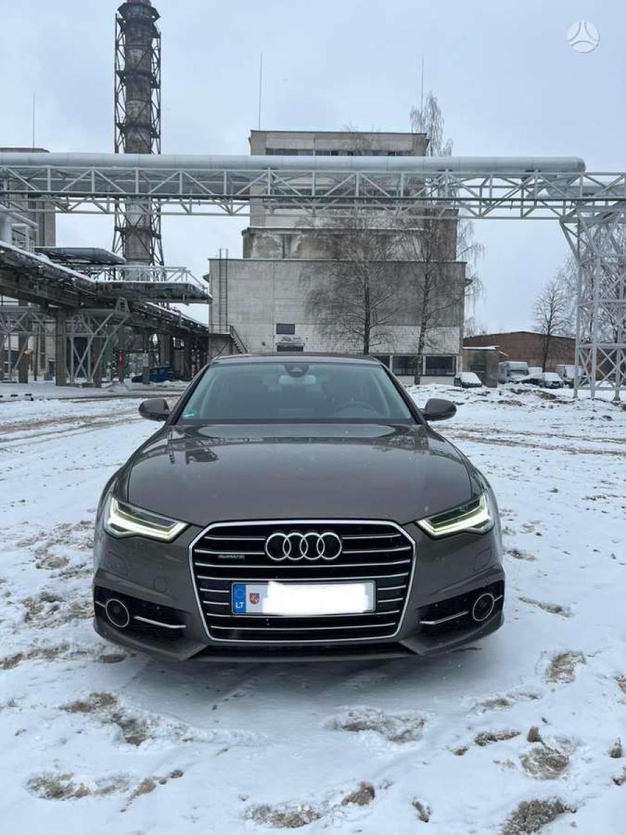 Brown Audi A6 2016 in Kaunas, with an engine capacity of 2.97 L and mileage of 210 thousand km for 16500 €, photo 7 on AUTOMOTO.COM.LV