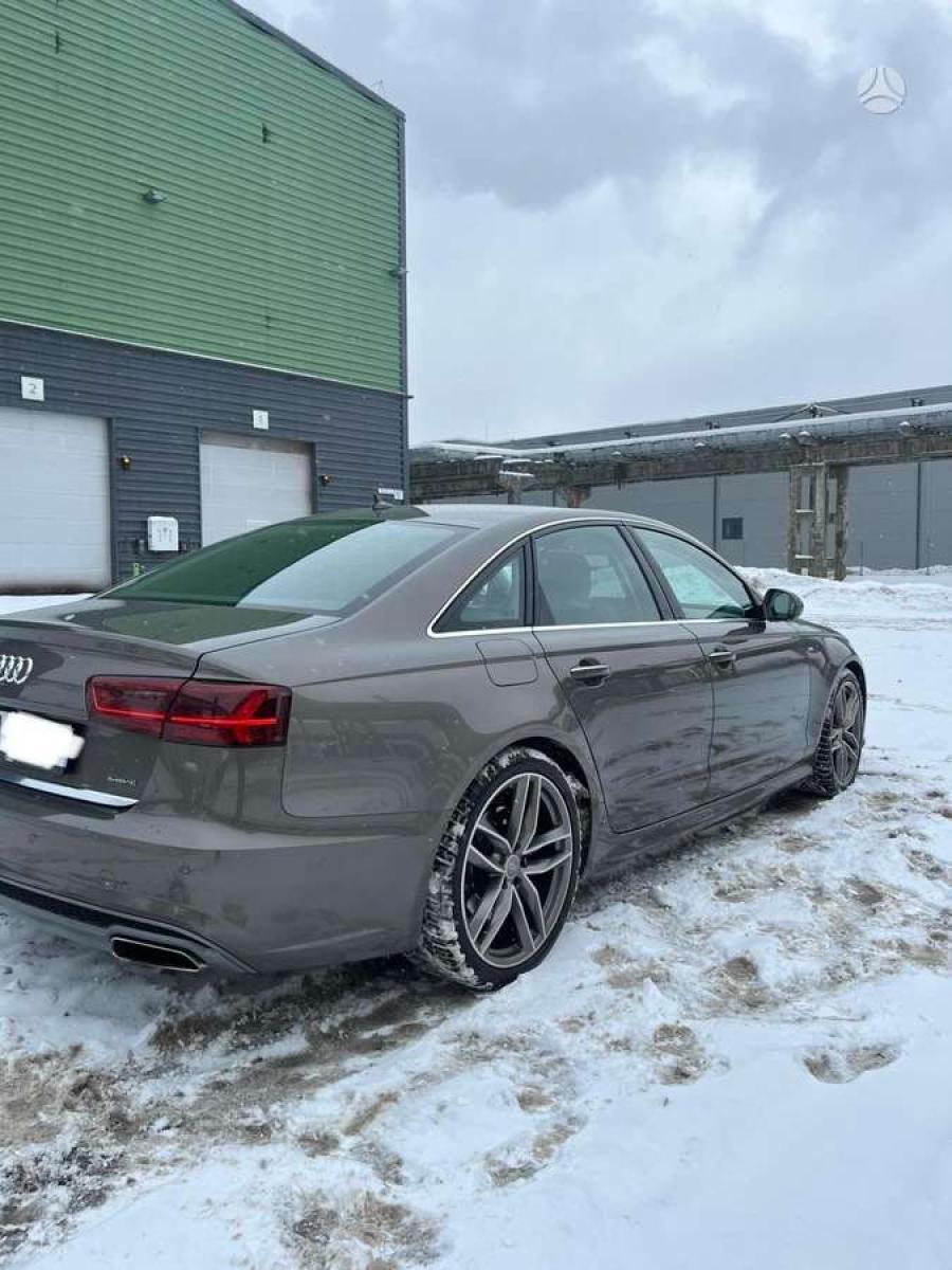 Brown Audi A6 2016 in Kaunas, with an engine capacity of 2.97 L and mileage of 210 thousand km for 16500 €, photo 8 on AUTOMOTO.COM.LV