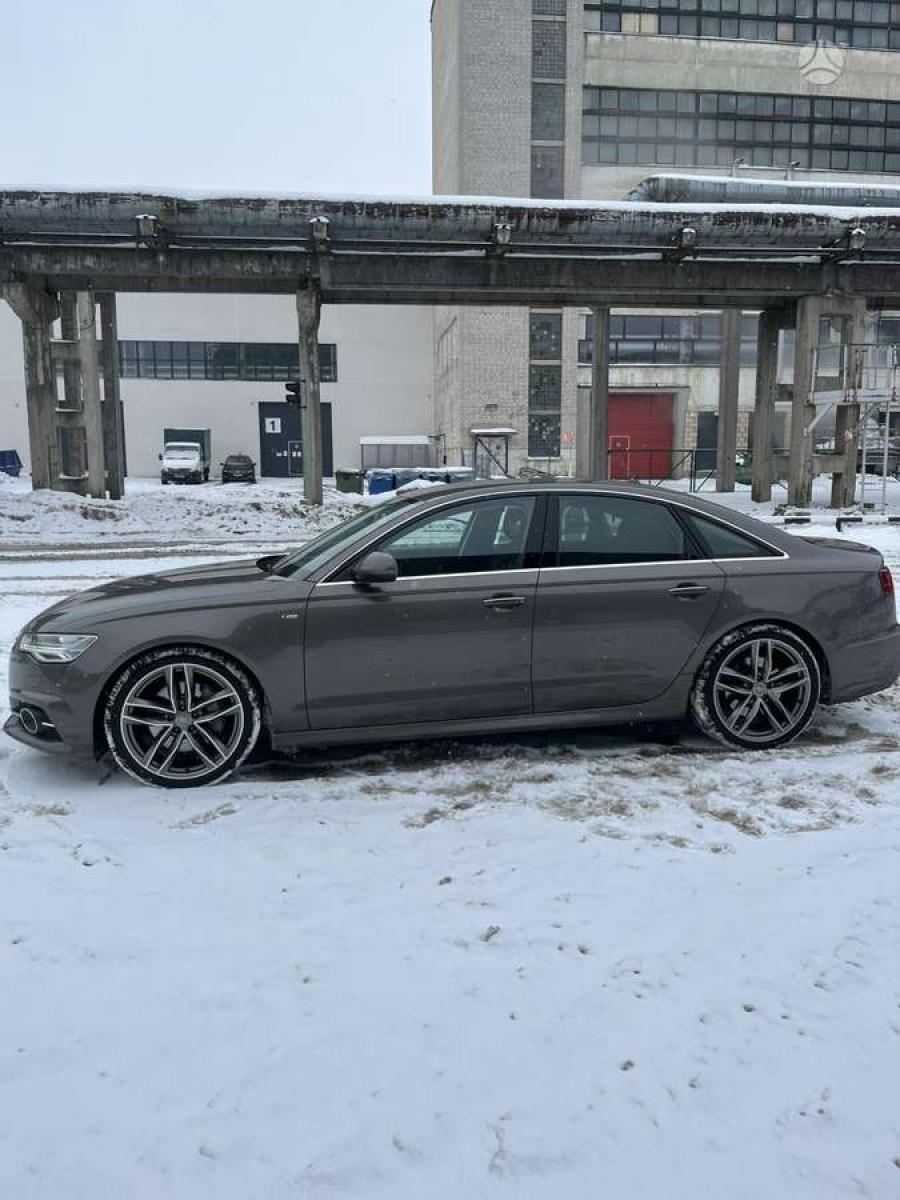 Brown Audi A6 2016 in Kaunas, with an engine capacity of 2.97 L and mileage of 210 thousand km for 16500 €, photo 9 on AUTOMOTO.COM.LV