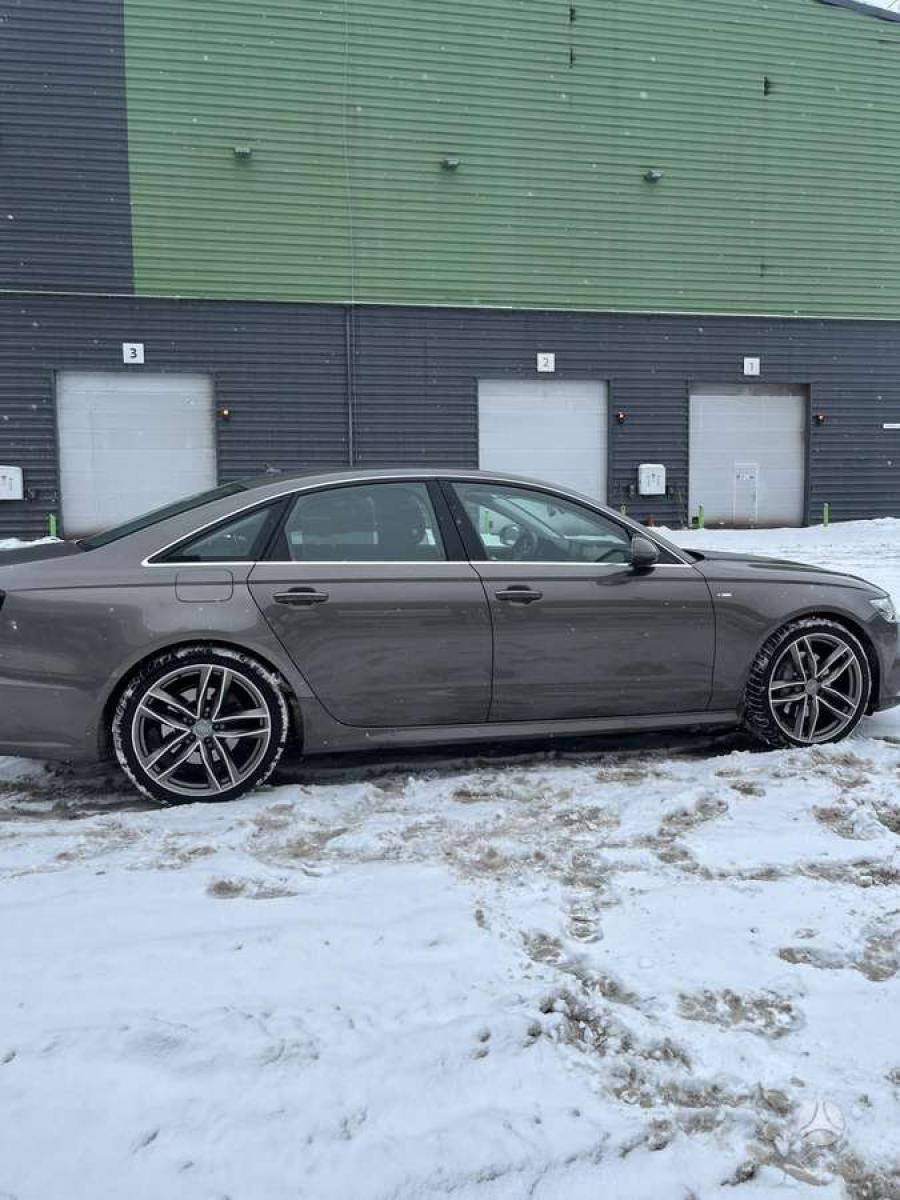 Brown Audi A6 2016 in Kaunas, with an engine capacity of 2.97 L and mileage of 210 thousand km for 16500 €, photo 12 on AUTOMOTO.COM.LV