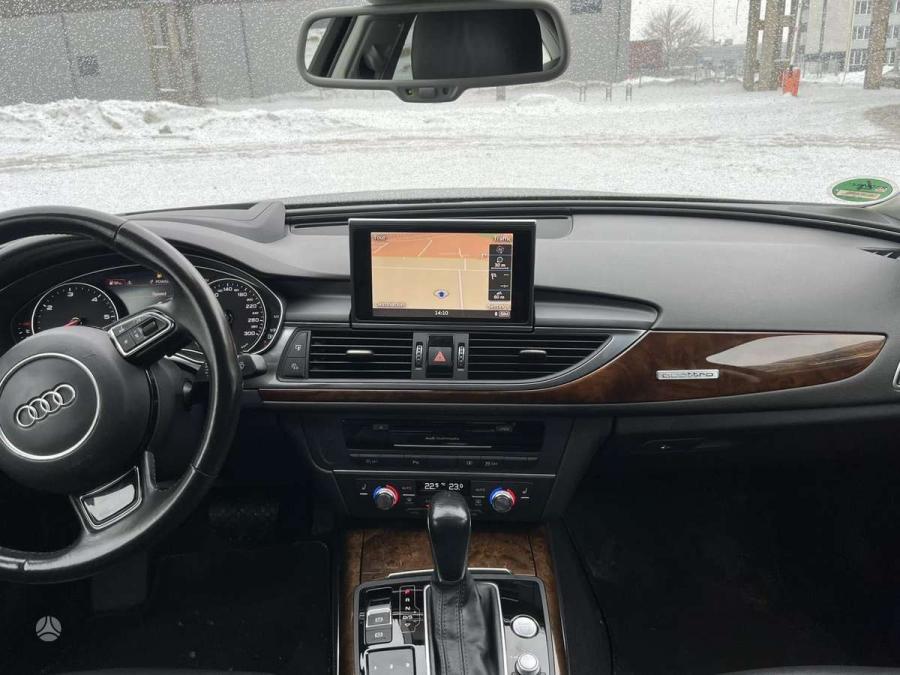 Brown Audi A6 2016 in Kaunas, with an engine capacity of 2.97 L and mileage of 210 thousand km for 16500 €, photo 17 on AUTOMOTO.COM.LV