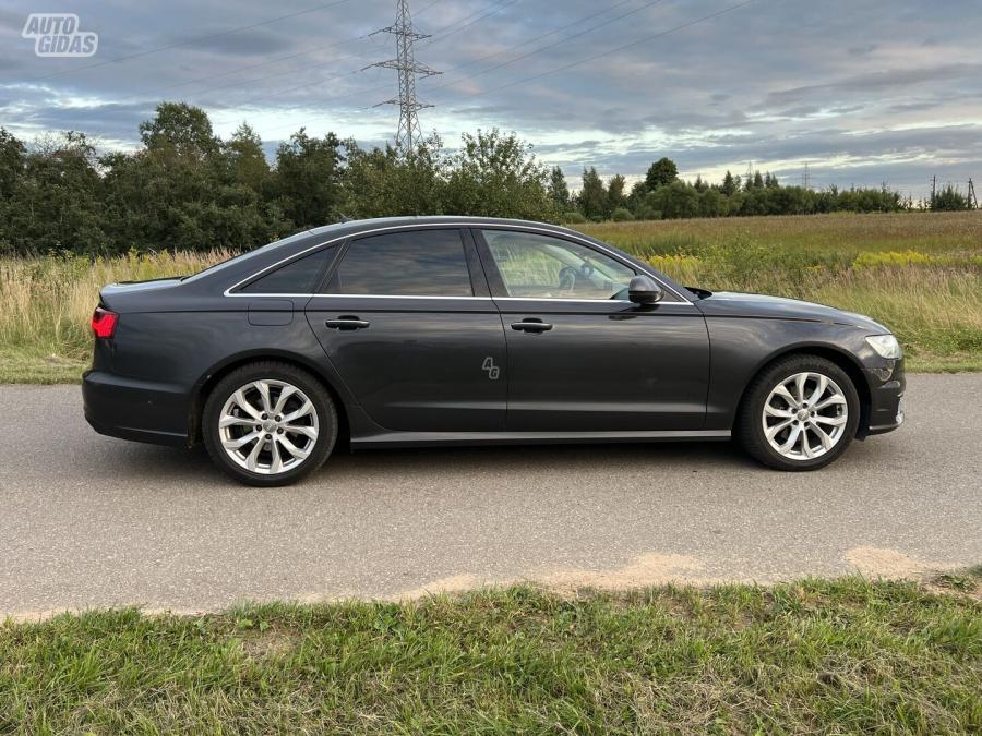 Brown Audi A6 2016 in Vilnius, with an engine capacity of 2.00 L and mileage of 404 thousand km for 13500 €, photo 3 on AUTOMOTO.COM.LV