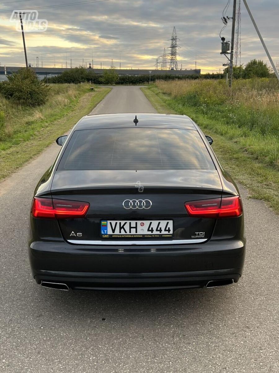Brown Audi A6 2016 in Vilnius, with an engine capacity of 2.00 L and mileage of 404 thousand km for 13500 €, photo 5 on AUTOMOTO.COM.LV