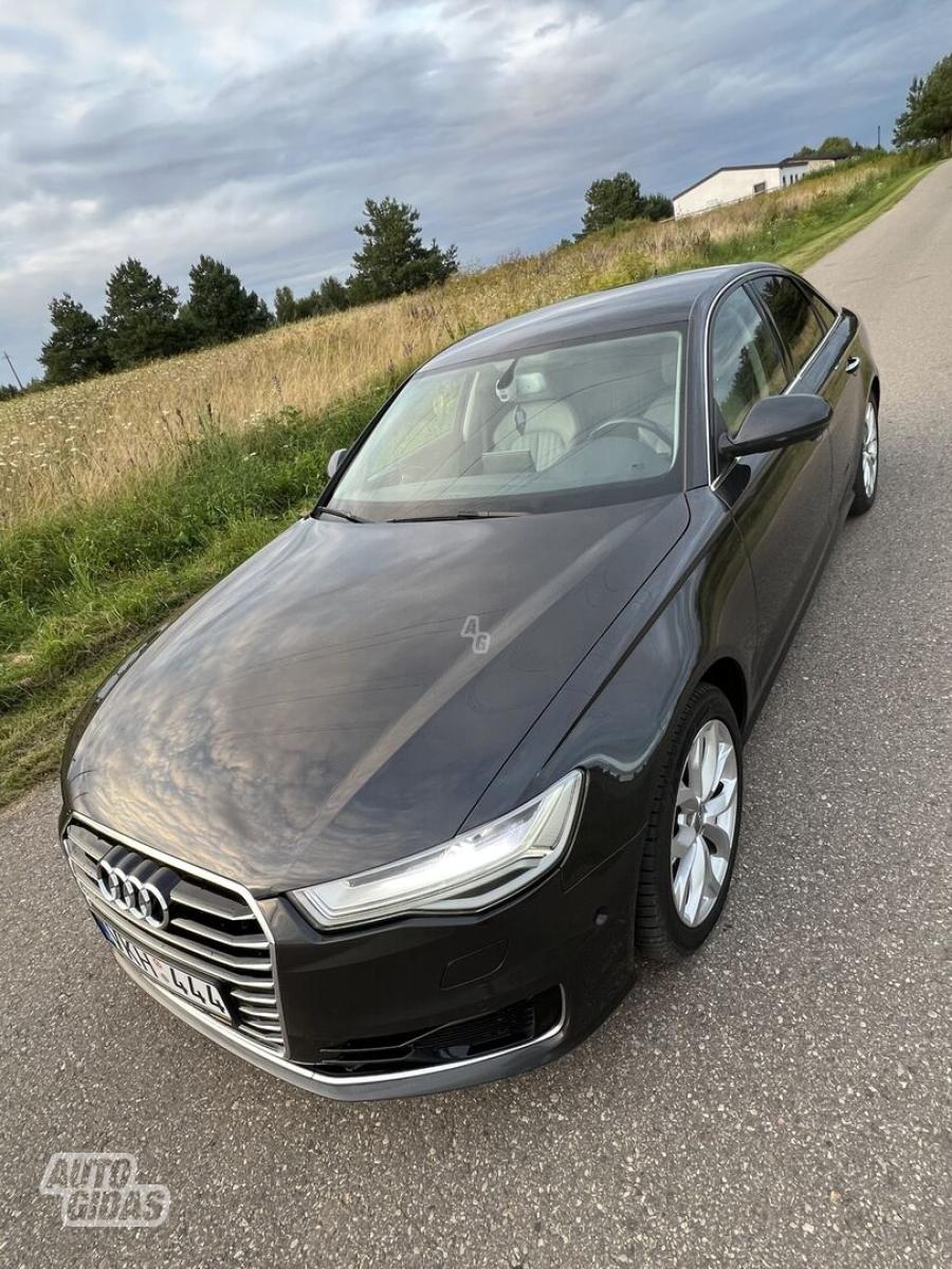 Brown Audi A6 2016 in Vilnius, with an engine capacity of 2.00 L and mileage of 404 thousand km for 13500 €, photo 10 on AUTOMOTO.COM.LV