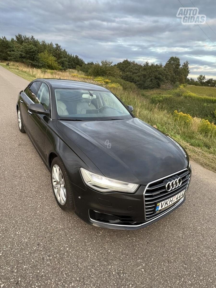 Brown Audi A6 2016 in Vilnius, with an engine capacity of 2.00 L and mileage of 404 thousand km for 13500 €, photo 11 on AUTOMOTO.COM.LV