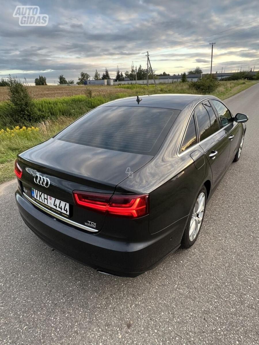 Brown Audi A6 2016 in Vilnius, with an engine capacity of 2.00 L and mileage of 404 thousand km for 13500 €, photo 12 on AUTOMOTO.COM.LV