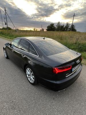 Brown Audi A6 2016 in Vilnius, with an engine capacity of 2.00 L and mileage of 404 thousand km for 13500 €, photo 13 on AUTOMOTO.COM.LV