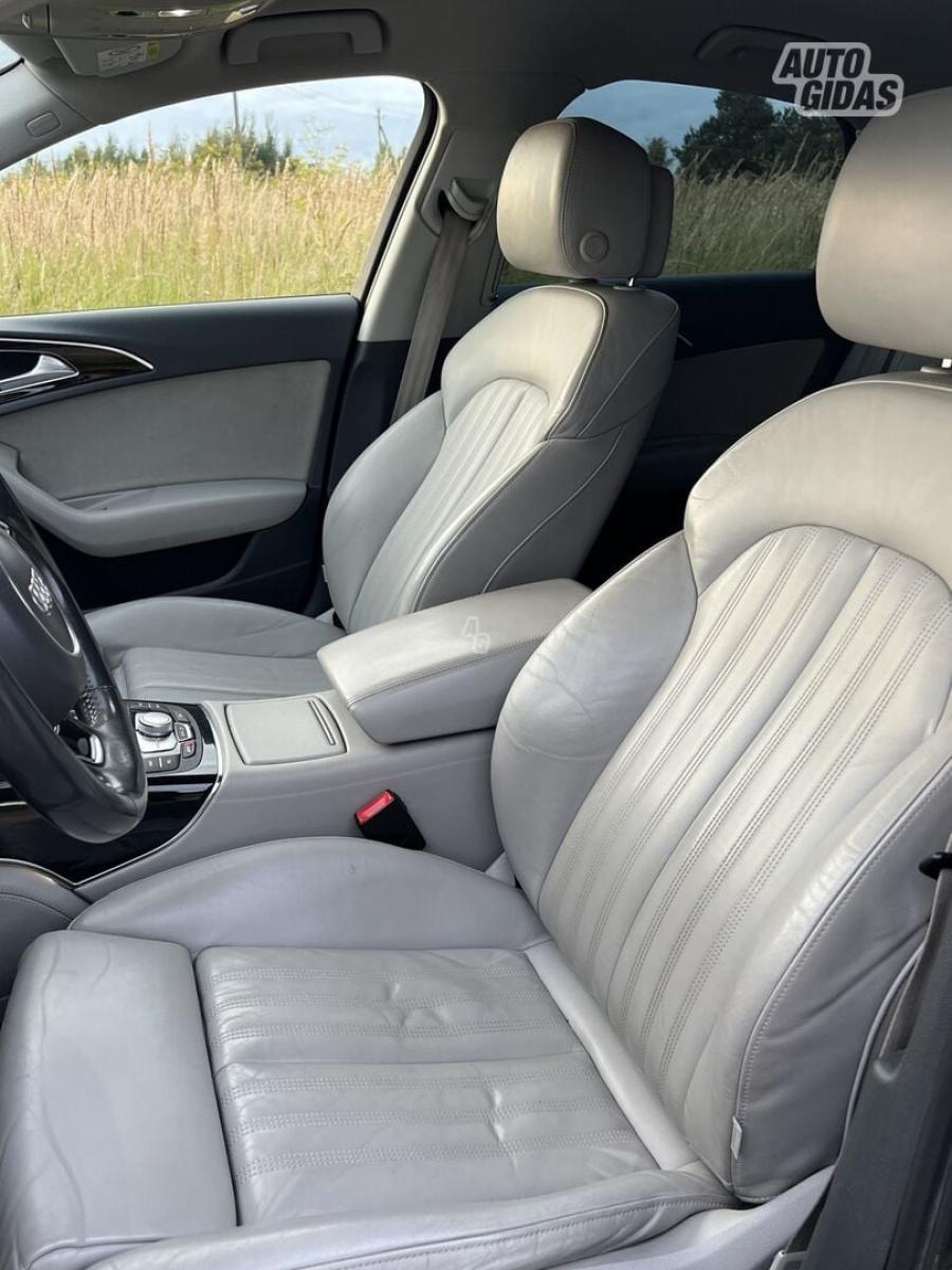 Brown Audi A6 2016 in Vilnius, with an engine capacity of 2.00 L and mileage of 404 thousand km for 13500 €, photo 14 on AUTOMOTO.COM.LV