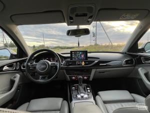 Brown Audi A6 2016 in Vilnius, with an engine capacity of 2.00 L and mileage of 404 thousand km for 13500 €, photo 16 on AUTOMOTO.COM.LV