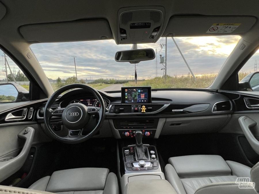 Brown Audi A6 2016 in Vilnius, with an engine capacity of 2.00 L and mileage of 404 thousand km for 13500 €, photo 16 on AUTOMOTO.COM.LV