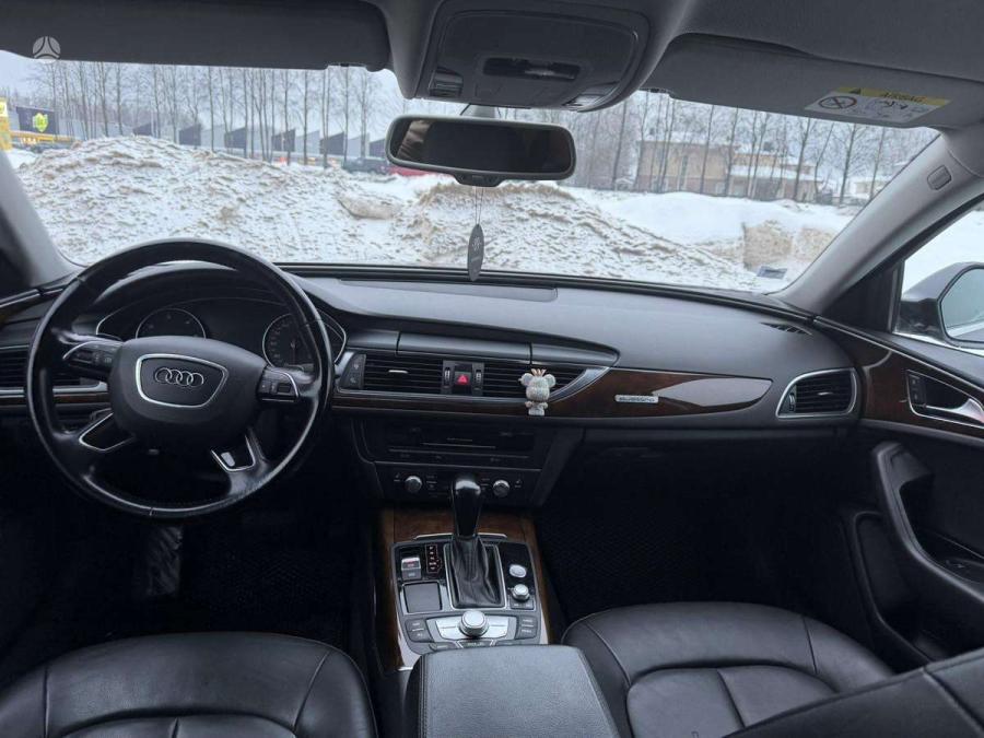 Brown Audi A6 2017 in Vilnius, with an engine capacity of 2.97 L and mileage of 186 thousand km for 13500 €, photo 3 on AUTOMOTO.COM.LV