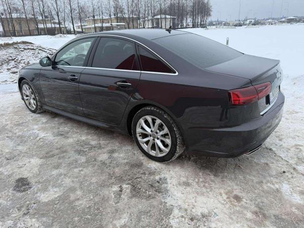 Brown Audi A6 2017 in Vilnius, with an engine capacity of 2.97 L and mileage of 186 thousand km for 13500 €, photo 9 on AUTOMOTO.COM.LV