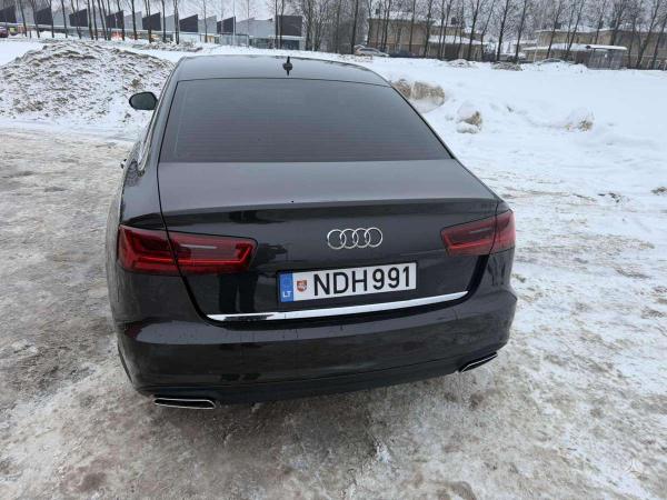 Brown Audi A6 2017 in Vilnius, with an engine capacity of 2.97 L and mileage of 186 thousand km for 13500 €, photo 10 on AUTOMOTO.COM.LV