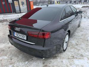 Brown Audi A6 2017 in Vilnius, with an engine capacity of 2.97 L and mileage of 186 thousand km for 13500 €, photo 13 on AUTOMOTO.COM.LV