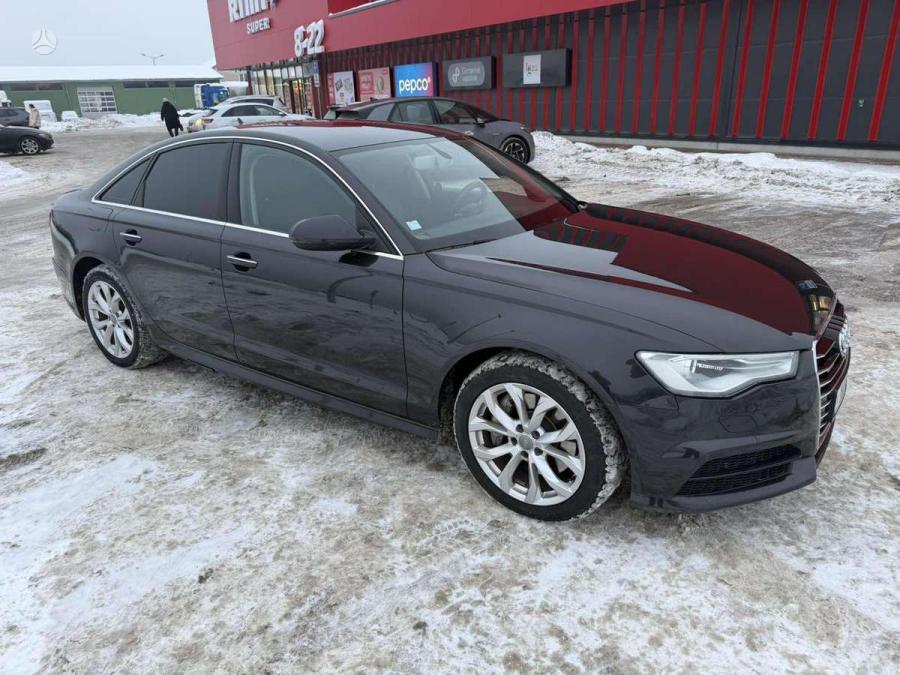 Brown Audi A6 2017 in Vilnius, with an engine capacity of 2.97 L and mileage of 186 thousand km for 13500 €, photo 15 on AUTOMOTO.COM.LV